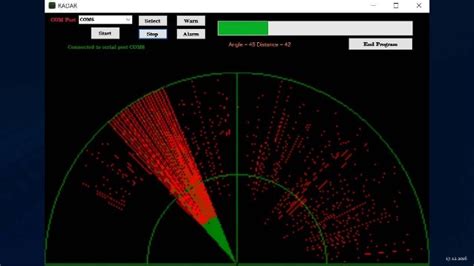 Radar System With Arduino Processor