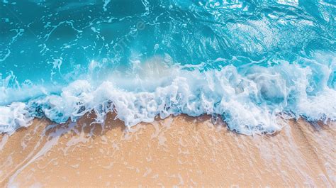 파도와 푸른 바다 물 배경 해변 해변 배경 낮 배경 일러스트 및 사진 무료 다운로드 Pngtree