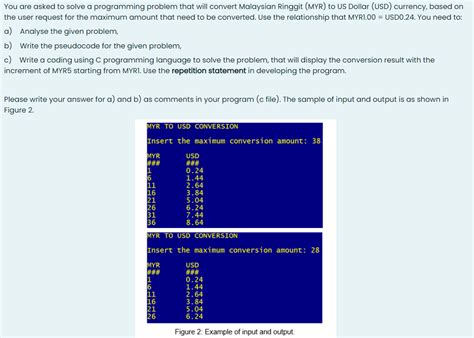 Solved You Are Asked To Solve A Programming Problem That