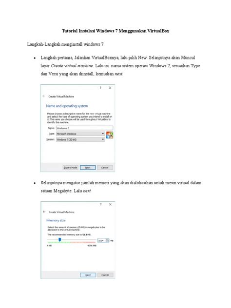 Tutorial Instalasi Windows 7 Menggunakan Virtualbox Pdf