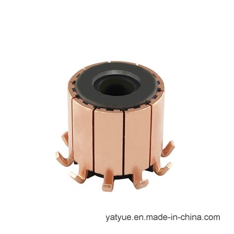 Dc Motor Commutator 10 Hooks Carbon Brush And Car Accessories