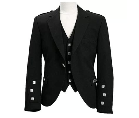 Black Argyle Jacket Little Tailor Wear