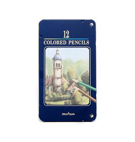 문화 넥스프로 일반색연필 12색 틴케이스 티몬