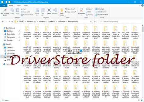 How To Safely Cleanup Driverstore Folder In Windows 11 10 Folders Batch File Blue Screen