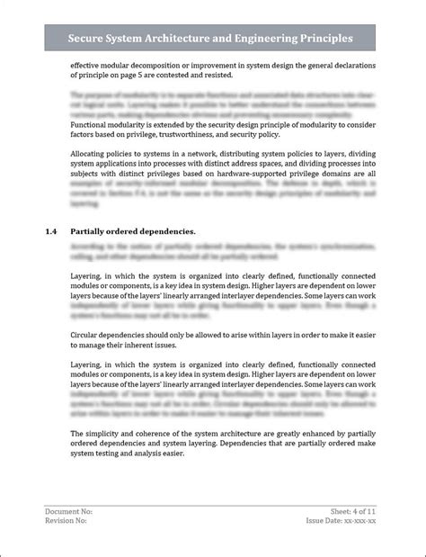 Iso 27001 2022 Secure System Architecture And Engineering Principles It Governance Framework