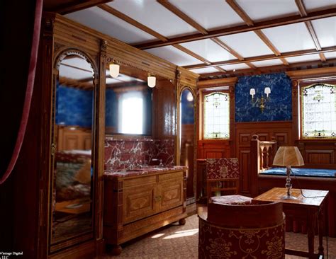 Rms Titanic First Class Cabin Titanic Cabins Titanic First Class