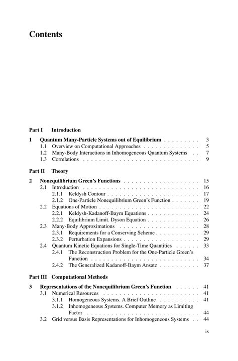 Pdf Nonequilibrium Greens Functions Approach To Inhomogeneous Systems