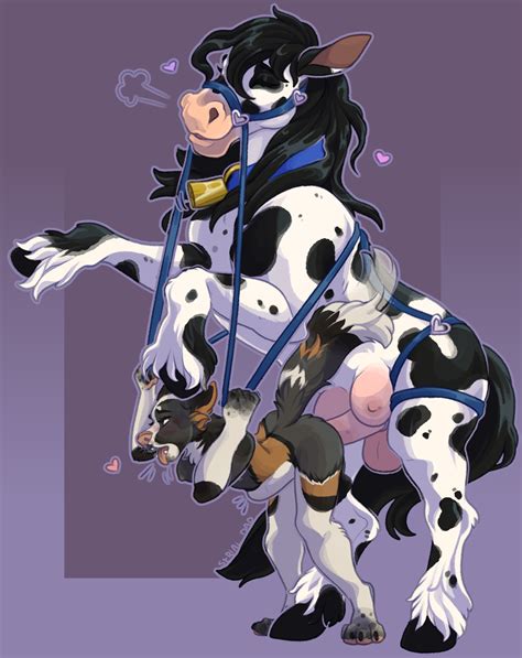 Rule 34 Anthro Bulge Canid Canine Collar Duo Equid Equine Female