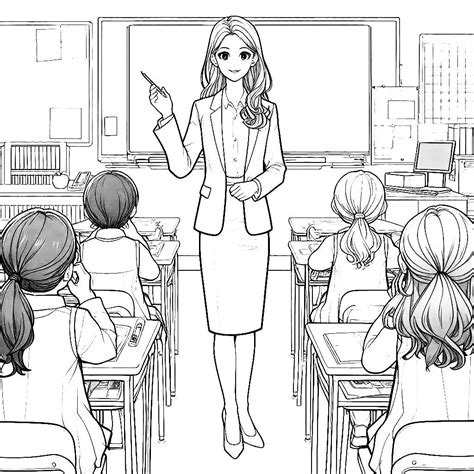 Sketch Of Classroom