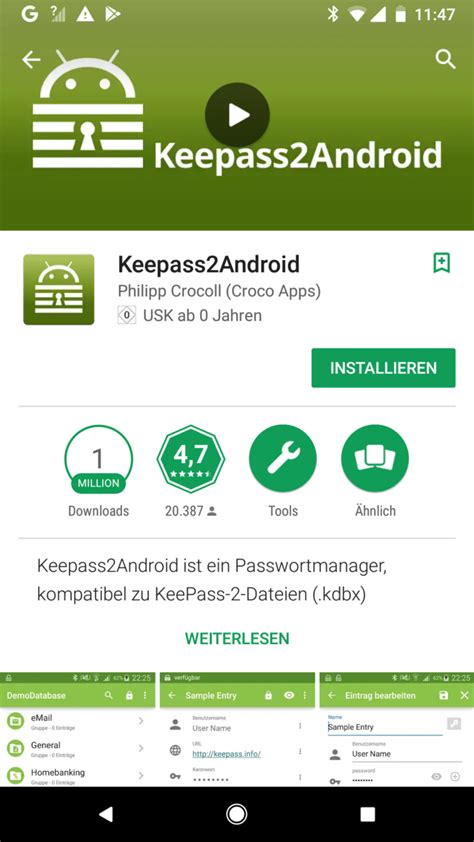 Keepass2android Passwort Manager Einrichten Mobilsicherde