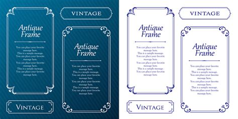 웨딩 카드 디자인 아름답게 장식 된 카드 디자인 골동품 패턴 프레임 디자인 개체 그룹에 대한 스톡 벡터 아트 및 기타 이미지 개체 그룹 결혼식 골동품 Istock