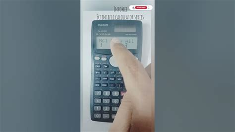 how to reset casio scientific calculator 🔄 clear memory and restore