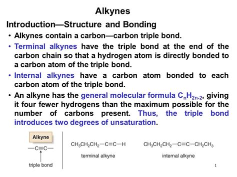Alkyne Molecule
