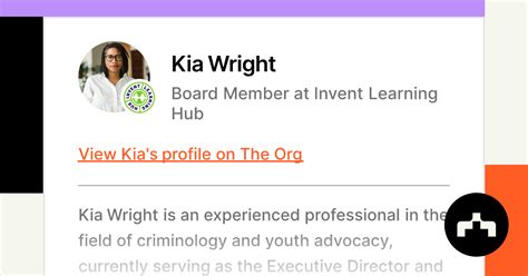 Kia Wright Board Member At Invent Learning Hub The Org