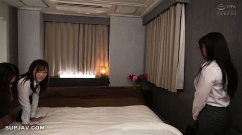 My House Is A Hangout Spot For Three Plain Glasses Wearing Big Breasted Subordinates Eporner