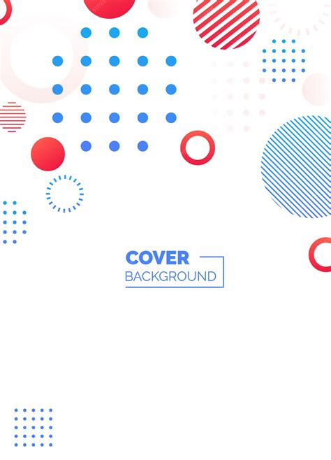 추상적 인 모양 80 년대 멤피스 기하학적 스타일 평면 및 선 디자인 요소로 설정된 현수막 템플릿 4에 대한 복고풍 예술은 배너