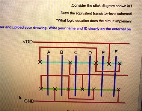 solved consider the stick diagram shown in figure 1 draw the