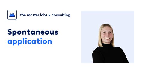 Spontaneous Application The Master Labs