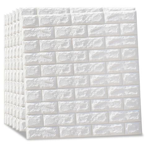 Wallpaper ขนาด 35x38 5 Cm แผ่นใหญ่ วอลเปเปอร์สามมิติ วอลเปเปอร์ 3d สติ๊กเกอร์ติดผนัง 3มิติ มีกาว