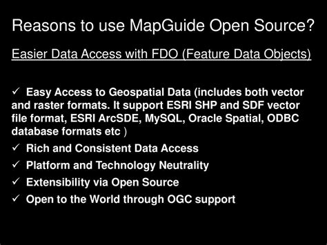 Mapguide Open Source Mgos Ppt Download