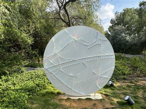 Flutter Sculpture At Al Noor Island In Sharjah United Arab Emirates