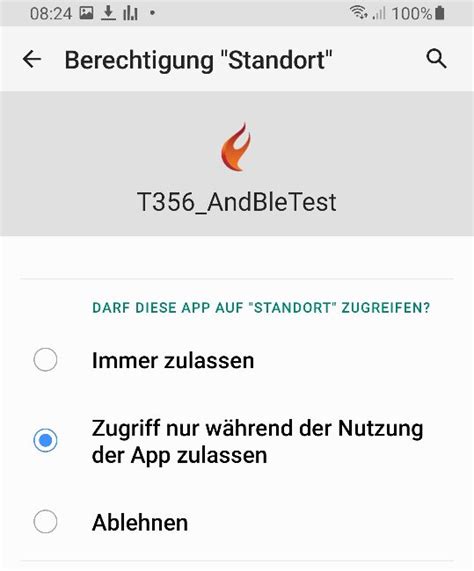 Android Permissions With Bluetooth LE And Location Not Recognized Immediately Cross Platform