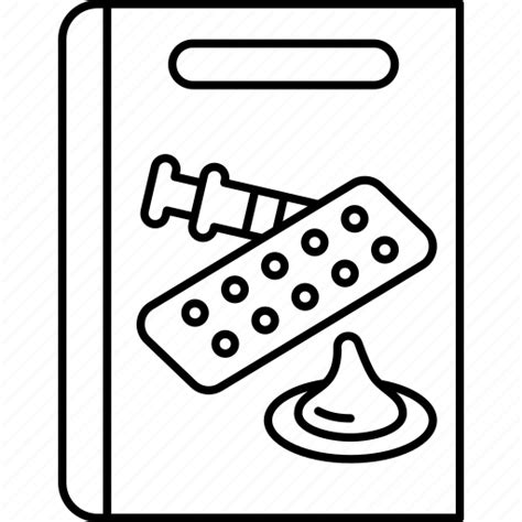 Contraceptive Book Sexual Education Lesson Icon Download On Iconfinder
