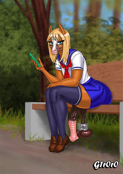 Park Bench C By G1r0r0 Hentai Foundry