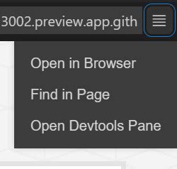 Opening External Preview From Embedded Preview Is Throwing Error On Codespaces Issue