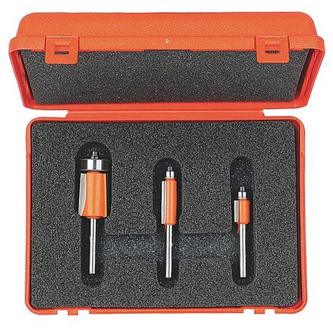 CMT Router Bit Set Fractional Inch Pieces Flush Trim EC Grainger CMT Router Bit Set Fractional Inch Pieces Flush Trim EC Grainger