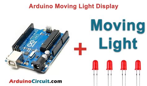 moving light display arduino project