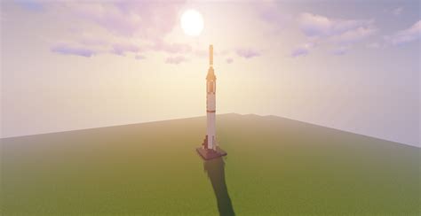 Mercury Redstone Launch Vehicle 2 1 Minecraft Map