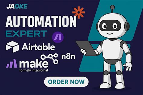 Setup bot automation, make com zapier airtable n8n workflow chatgpt integromat by Saheed_dayan ...