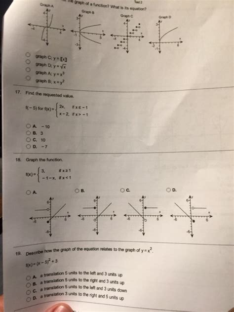 solved find the requested value f 5 for f x 10 3