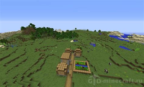 Сид «Деревня и пустынный храм для Майнкрафт 1 17 1 1 16 5 1 15 2 1 14 4 1 13 2 1 12 2