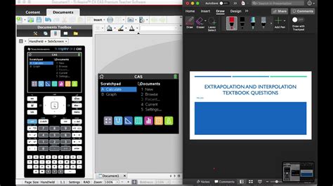 Extrapolation And Interpolation Textbook Questions Youtube