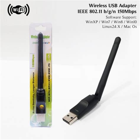 Jual Antena Wireless USB Adapter Mbps Mini USB Wifi Antena Penangkap Sinyal Shopee