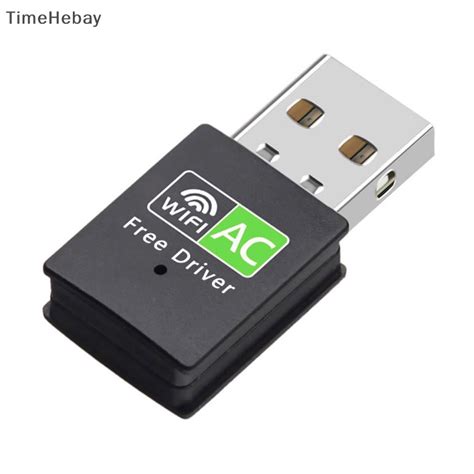 Timehebay อะแดปเตอร์การ์ดเครือข่ายไร้สาย 600mbps 2 4ghz 5ghz Dual Band Usb Wifi En Shopee Thailand