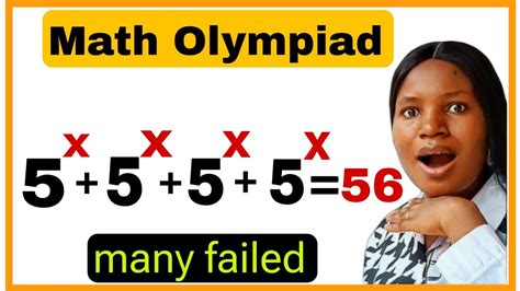 Germany Math Olympiad Exponential Math Question Solve For X Youtube