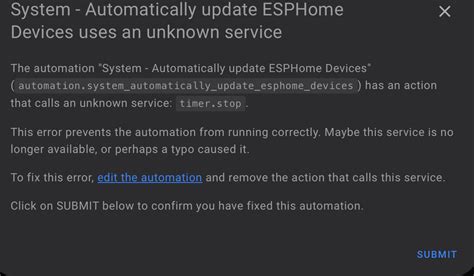 Auto Update ESPHome Devices Via Automation Configuration Home Assistant Community