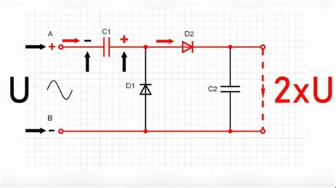 ცვლადი დენის ძაბვის გამაორმაგებელი გამმართველი დიოდებზე Youtube