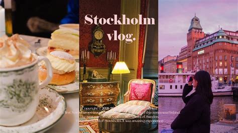 스웨덴 여행 2박3일🇸🇪 화려함의 끝판왕 스톡홀름 왕궁👑감라스탄의 핑크핓 노을💗왕의 정원에서 스케이트 타기 근위병한식
