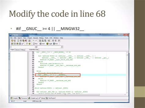Using Opencv 20 With Dev C Ppt