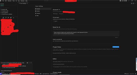 cursor tab turned off even though i m signed in as pro bug reports