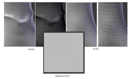 Issue With Baking A Displacement Map Materials And Textures Blender