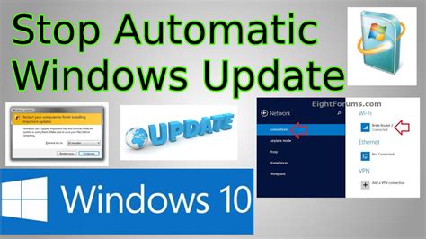 Windows 10 Stop Automatic Updates And Restarts Youtube