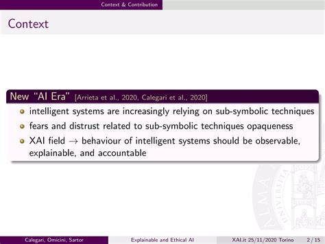 Argumentation And Logic Programming For Explainable And Ethical Ai Ppt