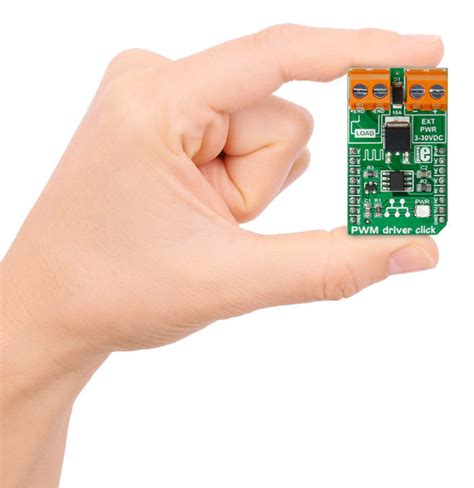 mikroe 2272 mikroelektronika mikroelektronika pwm driver click motor