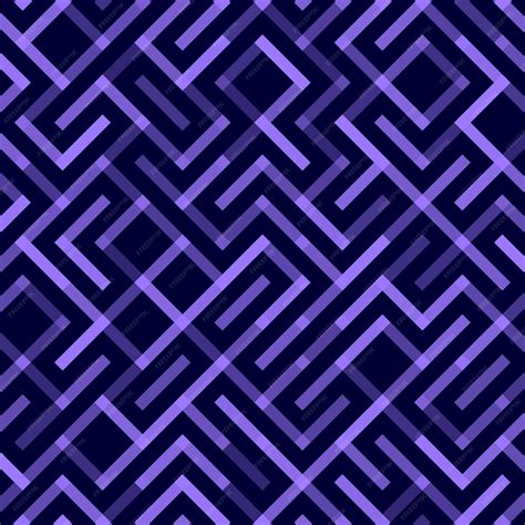 Free Vector Lines Vector Seamless Pattern Geometric Striped Ornament Monochrome Linear