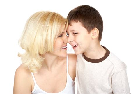 Madre E Figlio Immagine Stock Immagine Di Sorriso Mamma